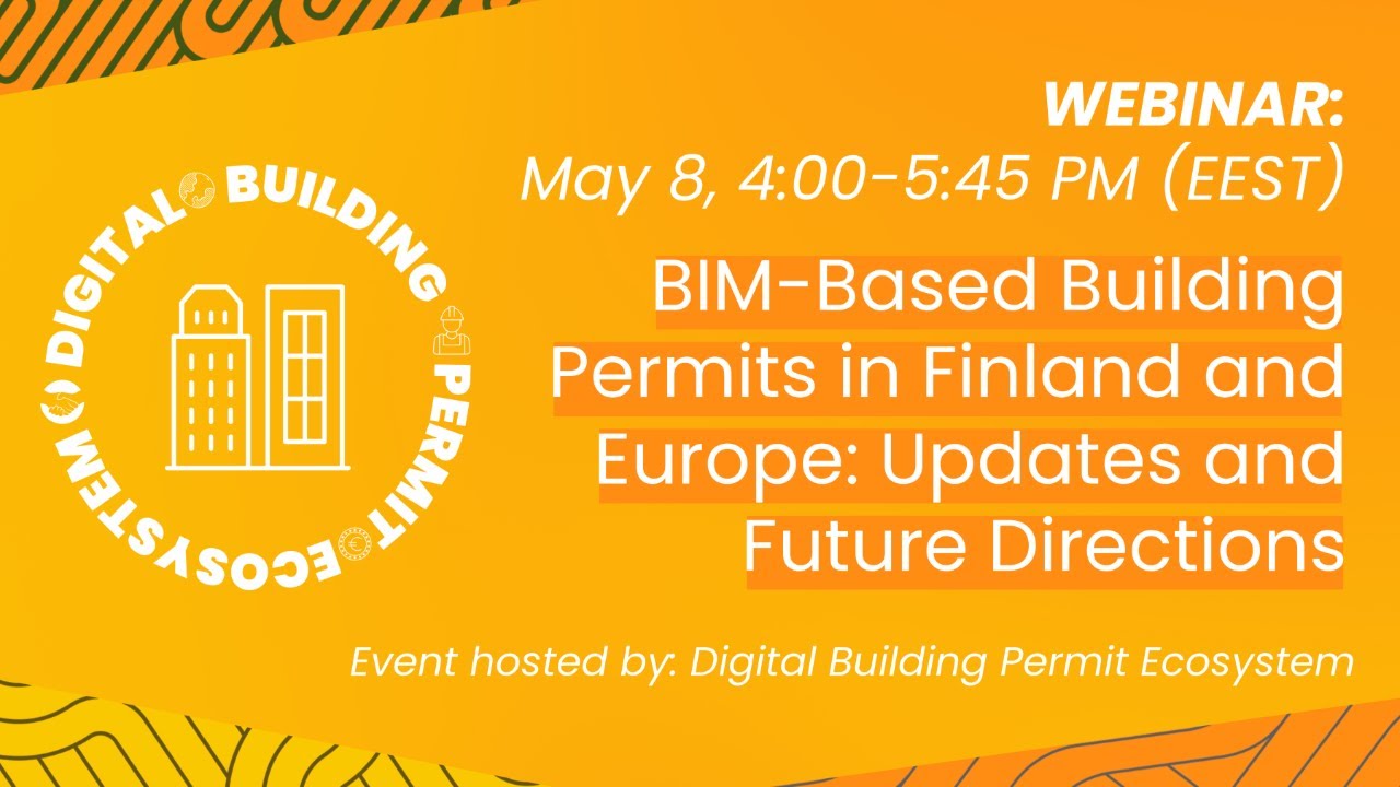 Webinar: BIM-based building permits - YouTube