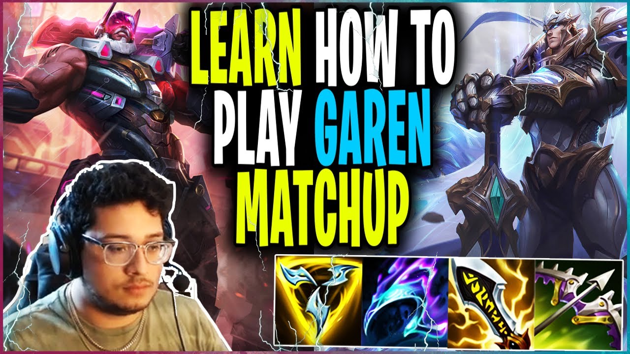 SOLARBACCA How To PLAY GAREN Matchup - YouTube