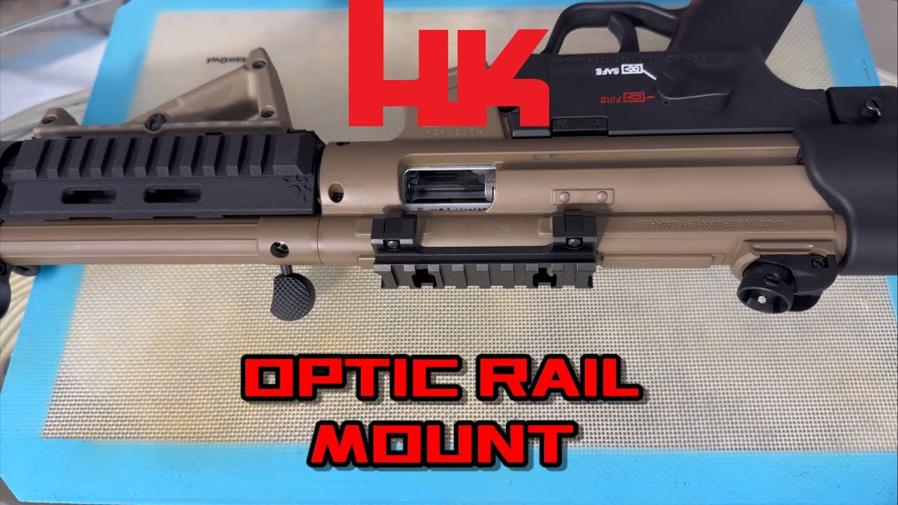 HK MP5 : Optic Rail Mount (Amazon Find) - YouTube