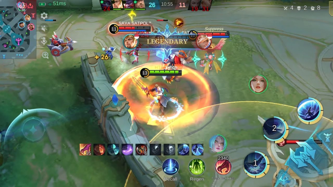 Alucard Jungle Red Build - MLBB #mlbbidcreator - YouTube