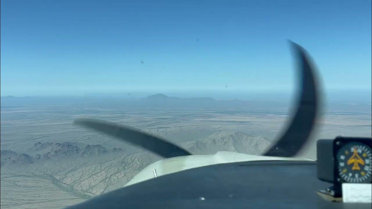 On the way to practice steep turns and Lazy-8s - YouTube