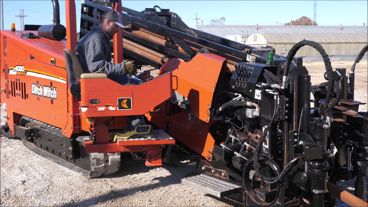 2013 Ditch Witch JT4020 All Terrain - Equipment Demonstration - YouTube