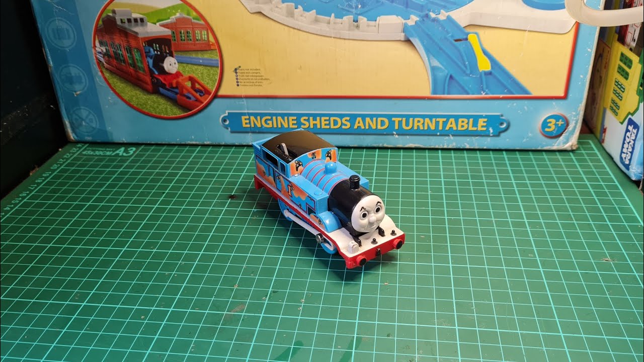 Tomy trackmaster honey bee thomas custom stickers - YouTube