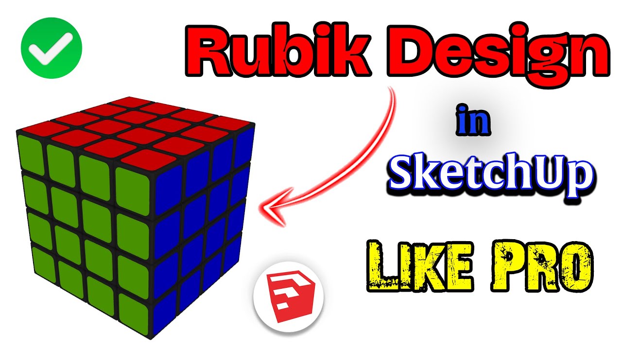 Sketchup EXPERT Reveals Secret to Creating PERFECT Recube Models ...