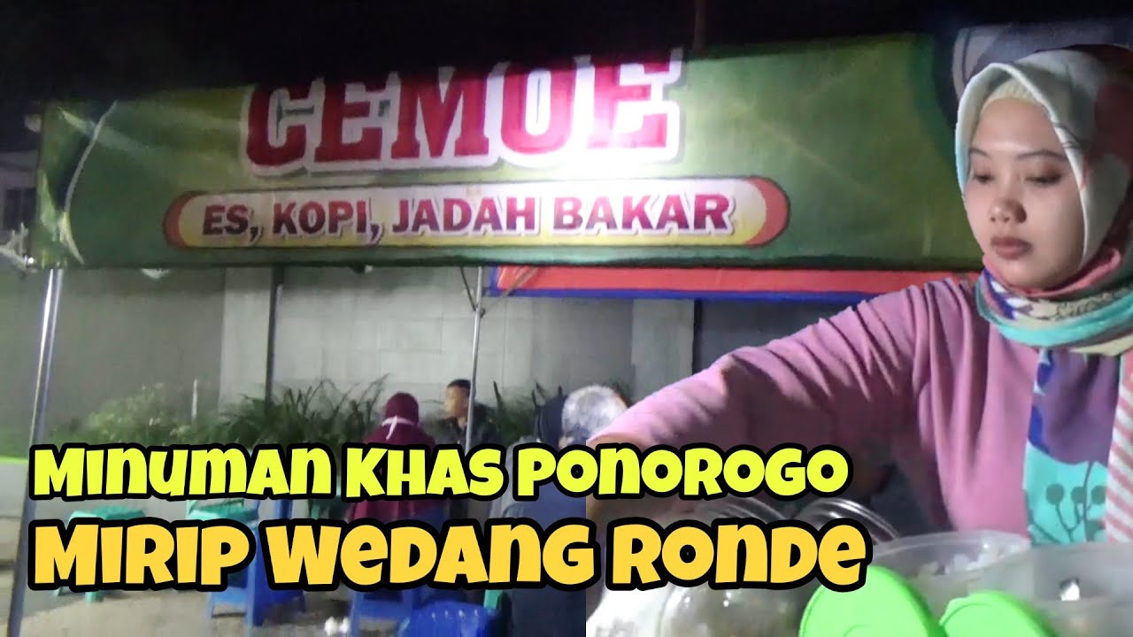 Warung CEMOE yang selalu rame pembeli || Ini bedanya dg wedang ronde ...