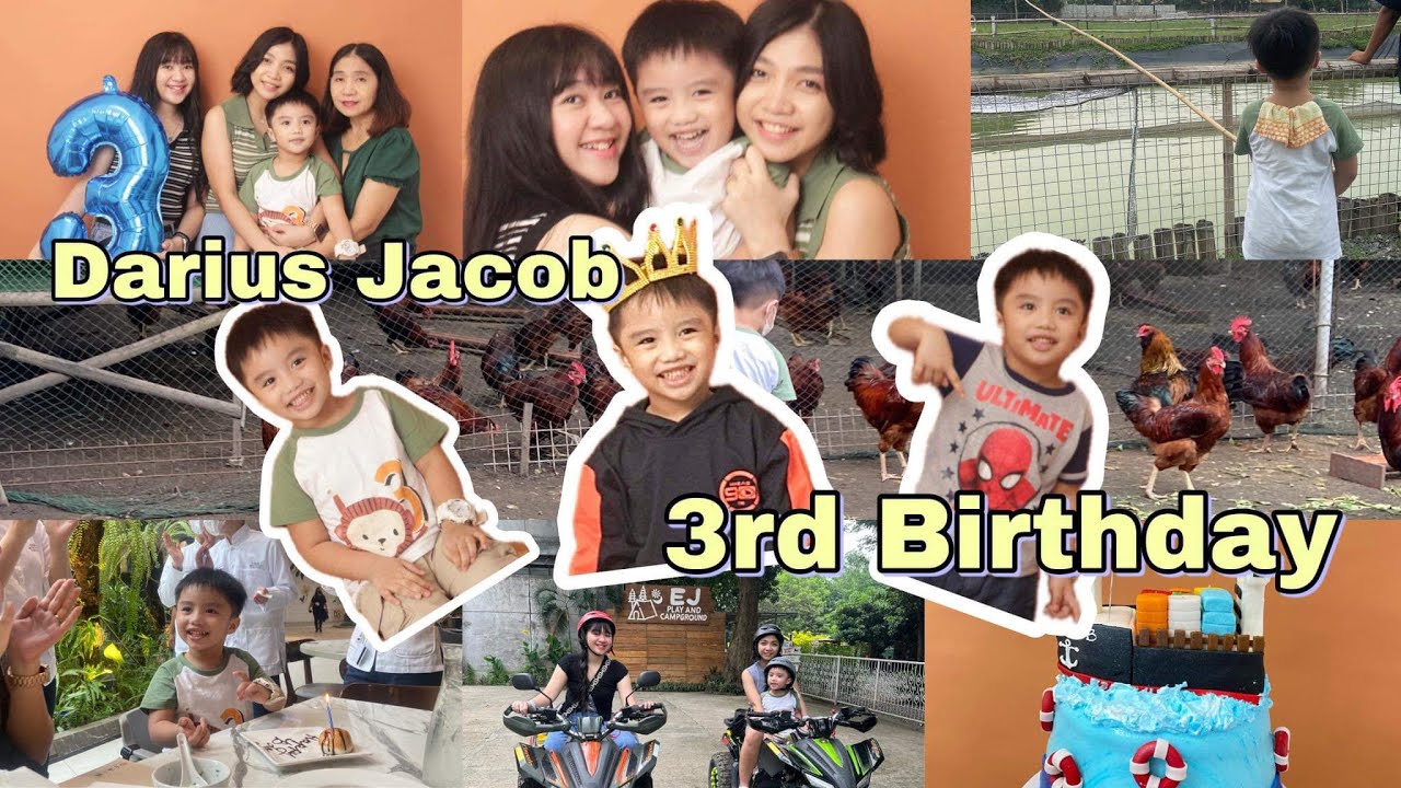 Darius Jacob 3rd Birthday Celebration - YouTube