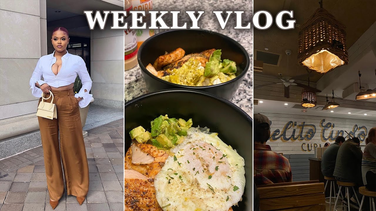 WEEKLY VLOG: Lit Girls Weekend, Getting Back To Me, Cooking ...