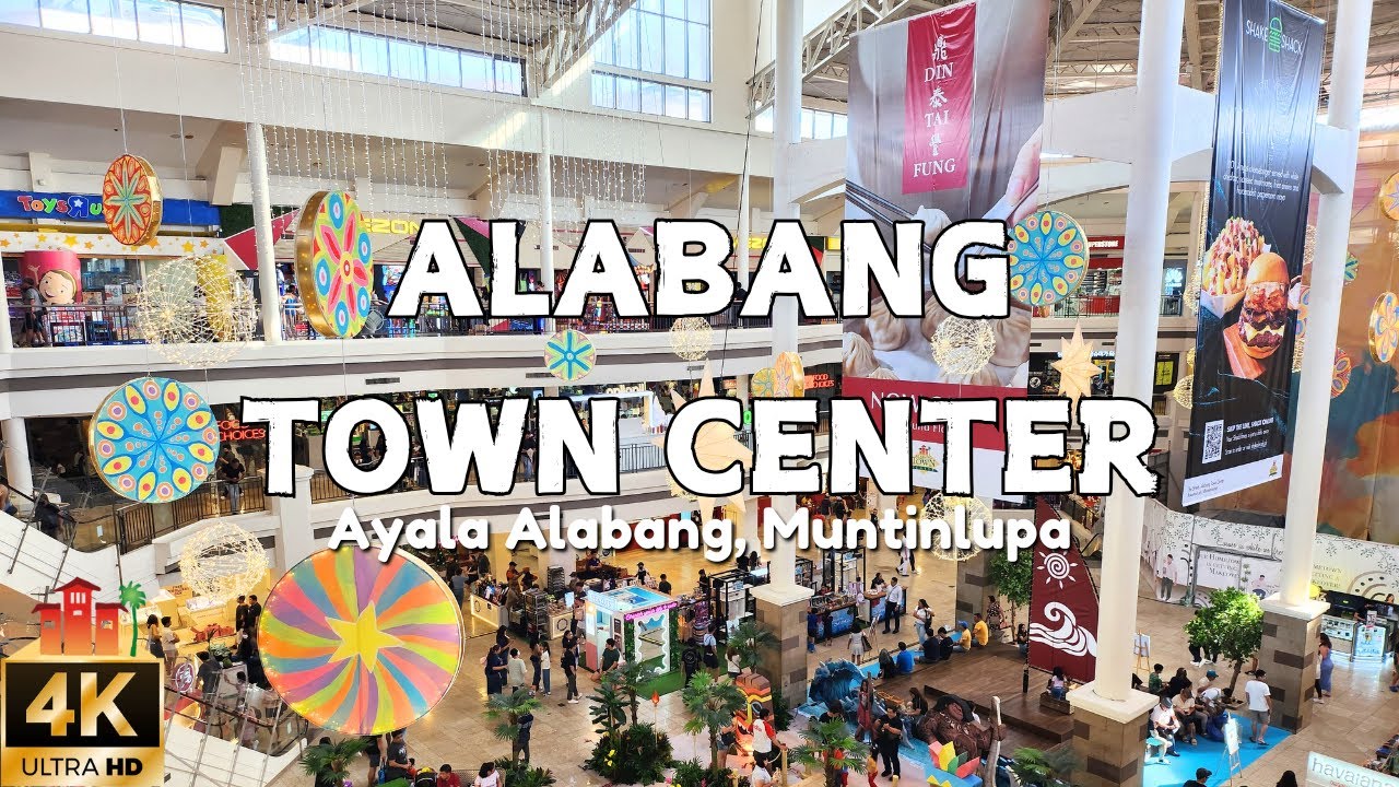 [4K] ALABANG TOWN CENTER 2024:Let's visit one of the oldest malls by ...