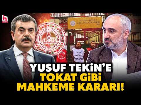 Yargıdan Yusuf Tekin'e ders gibi karar! MEB'in skandalını mahkeme durdurdu! Saymaz detayları anlattı