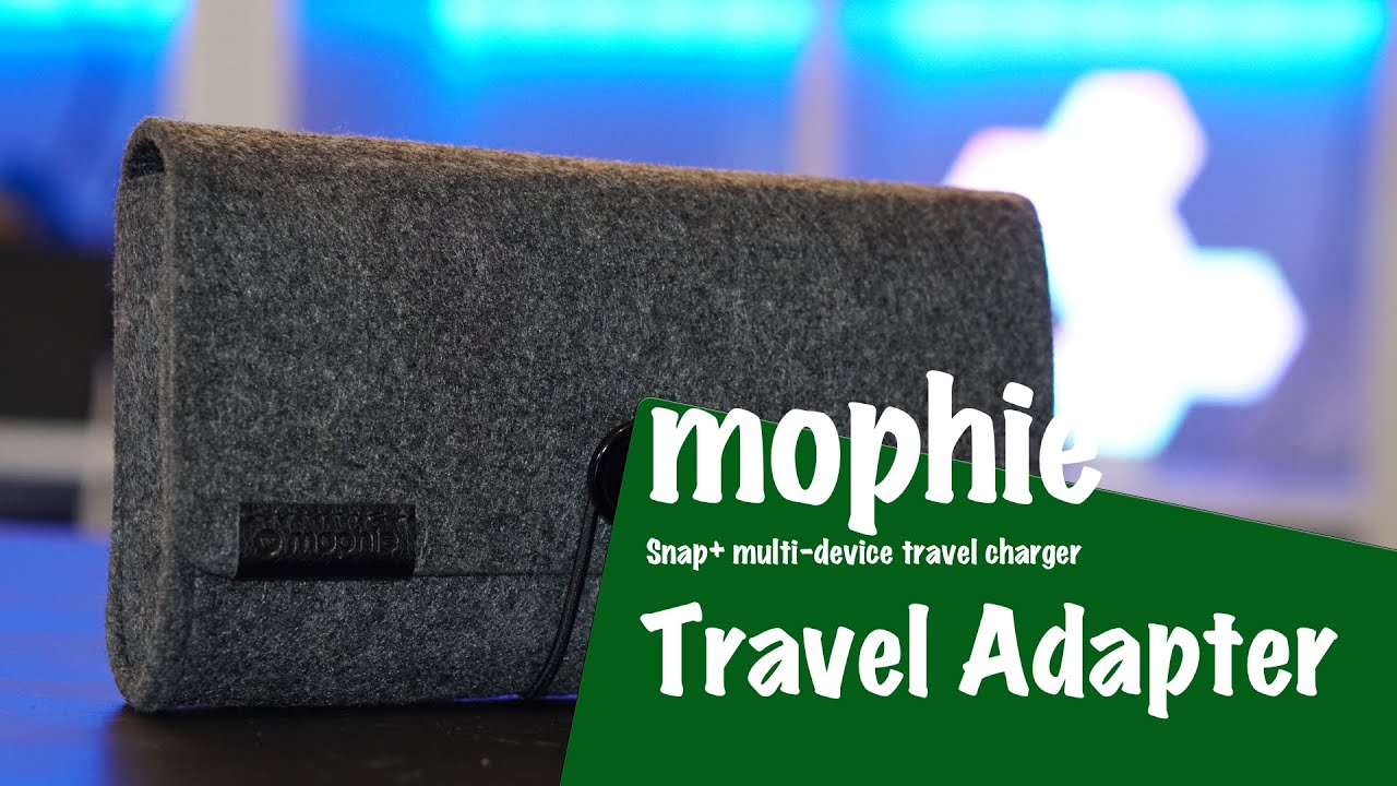 Reise-Adapter fürs iPhone: Mophie Snap+ multi-device travel charger ...