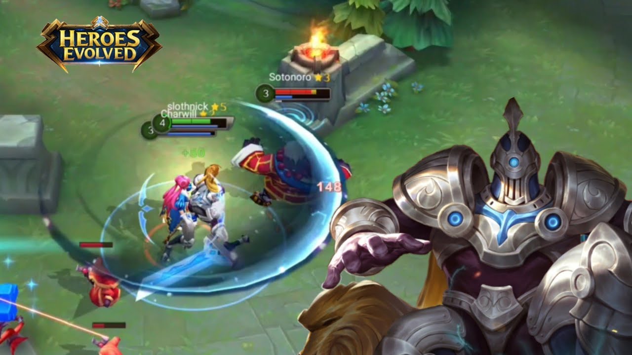 Heroes Evolved : Venom (Divine Swordsman) Skin Gameplay - YouTube