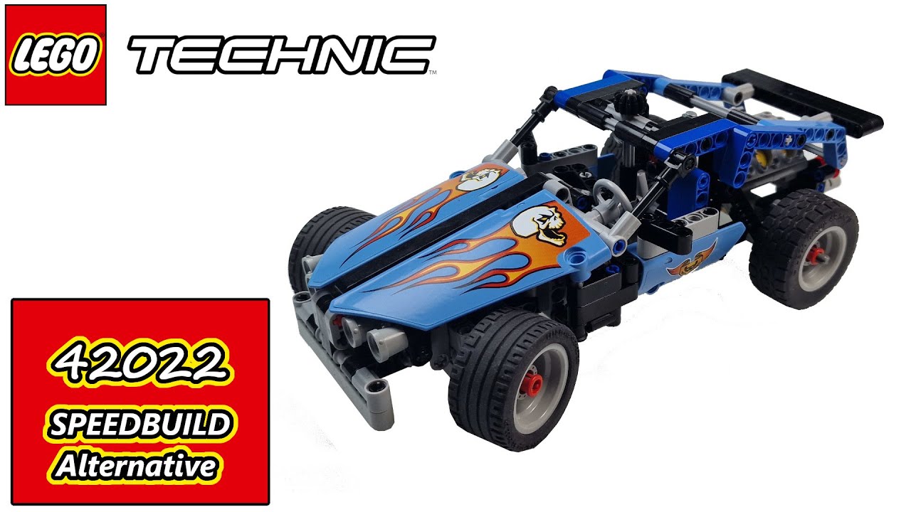 Lego Technic 42022 alternative Rally Racer Speed build and function ...
