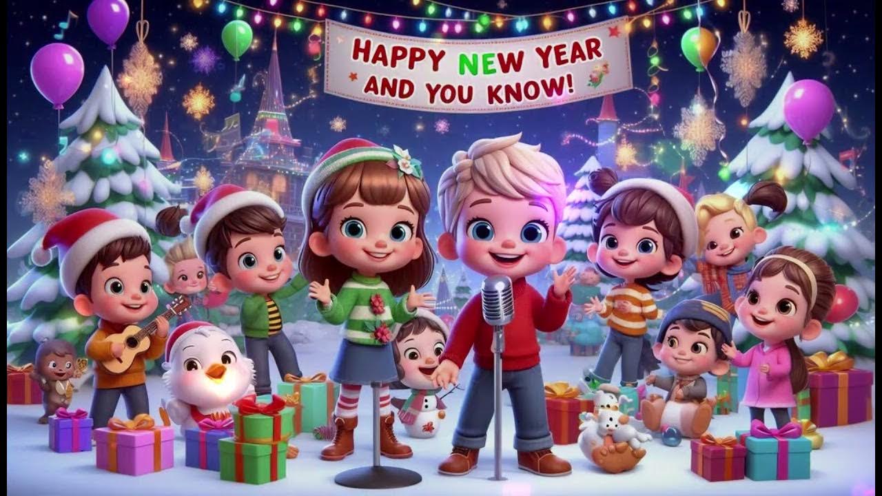 "Happy New Year 3 | @BabySharkKidsAlotsofSongsPT | Magical New Year ...