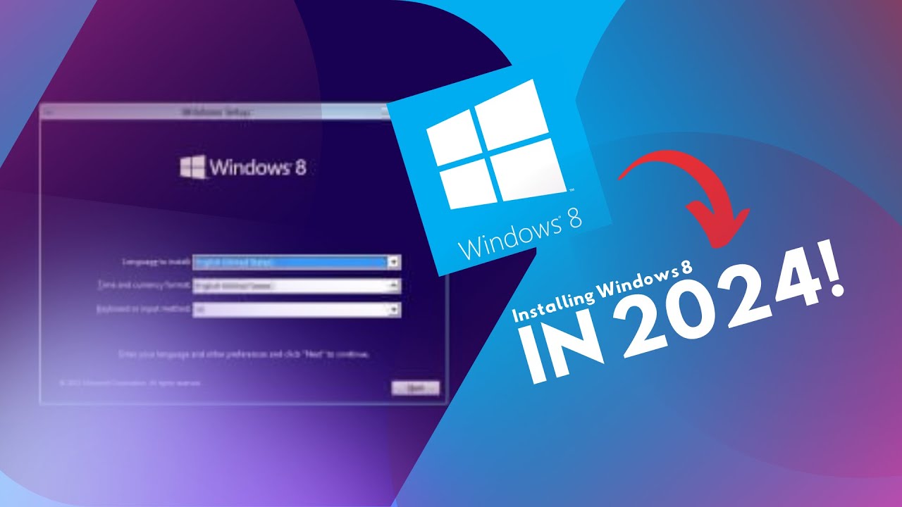 Installing Microsoft Windows 8 in 2024! #win8 #rip win8 #windows #2024 - YouTube