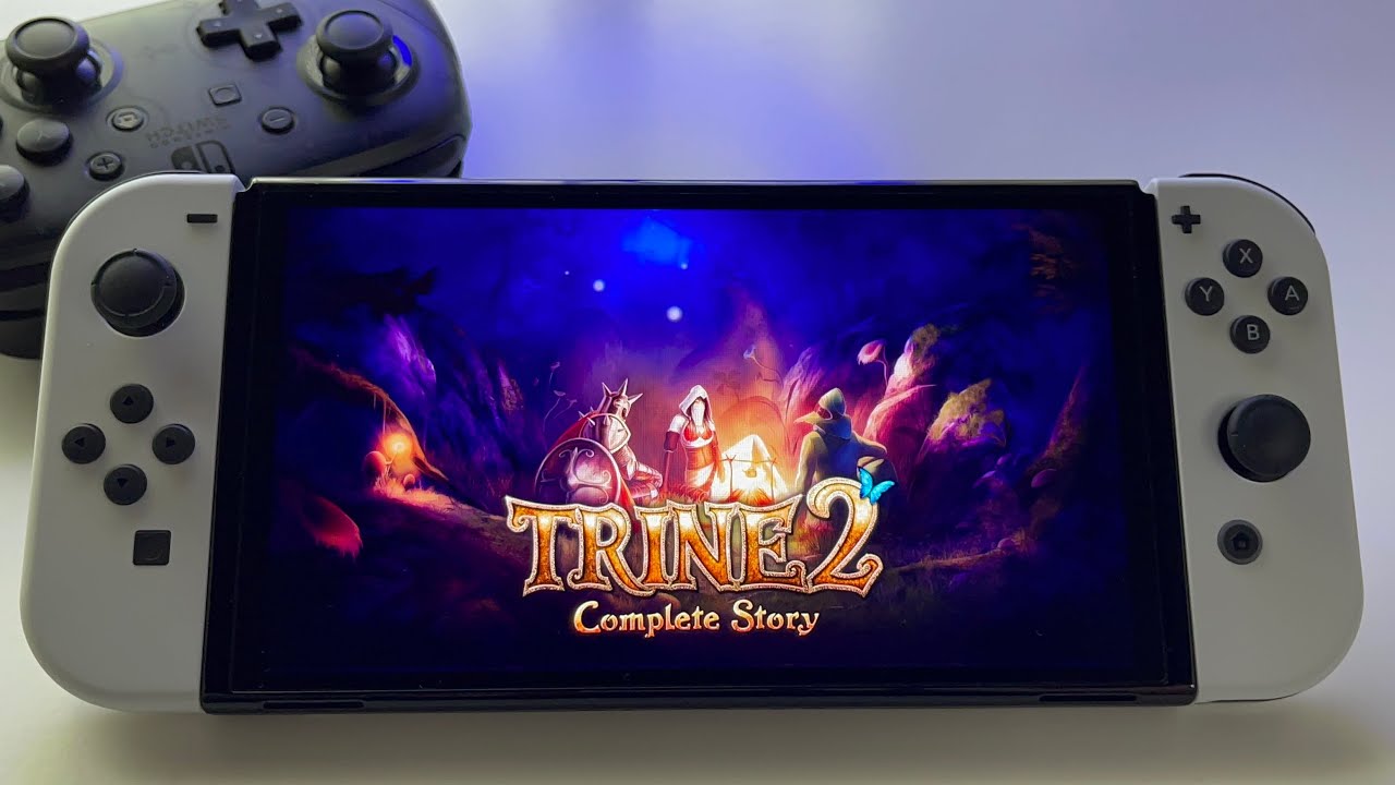 Trine 2: Complete Story - REVIEW | Switch OLED handheld gameplay - YouTube