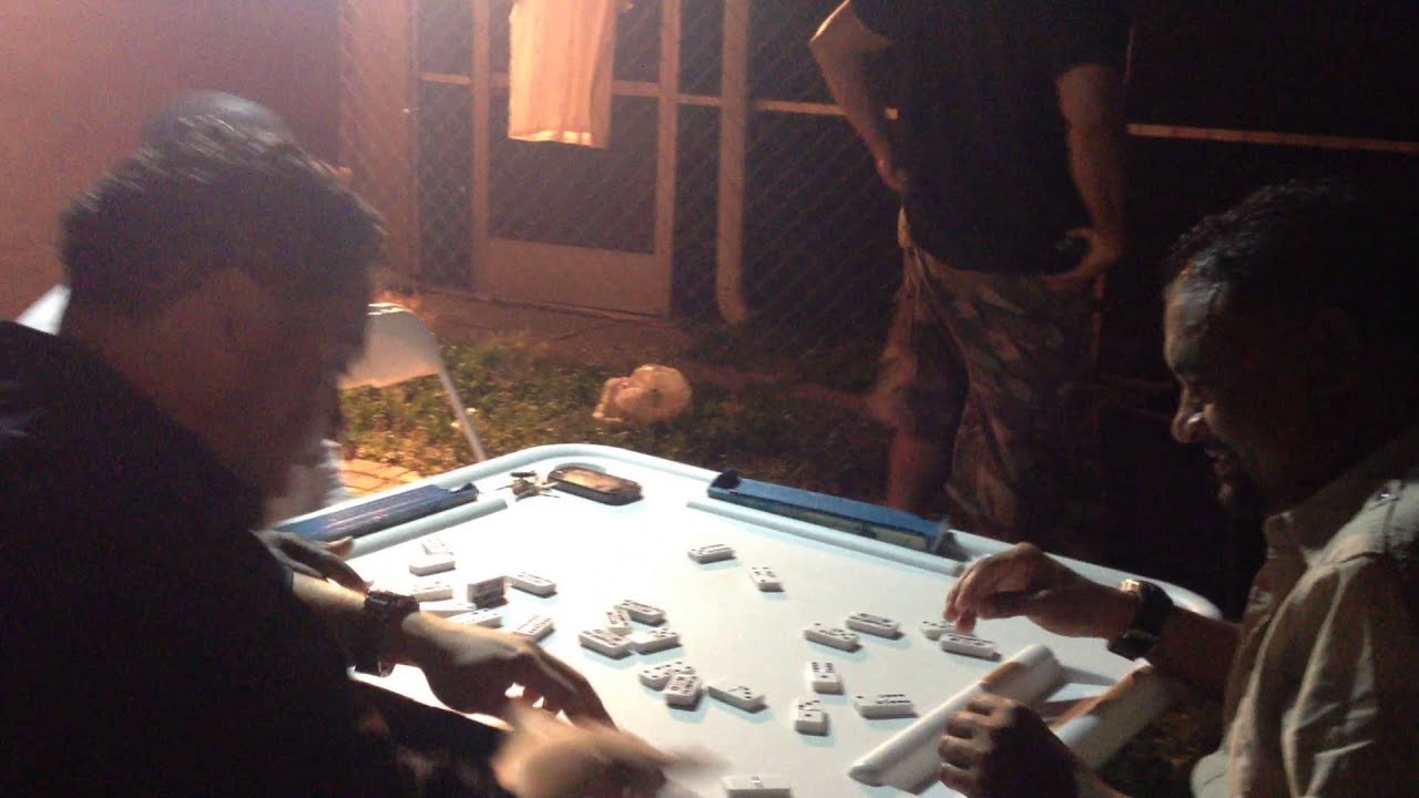 Dominicans Playing Dominoes- overreactions - YouTube