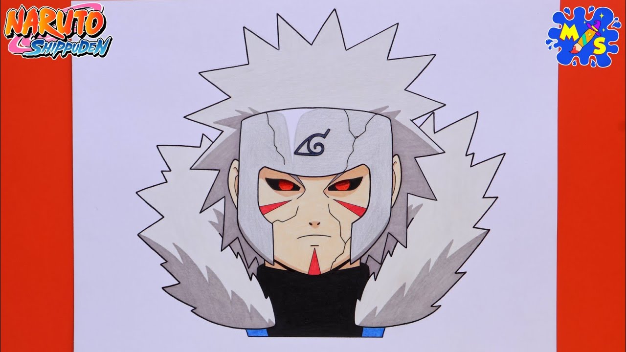 Naruto Drawing || How to Draw Tobirama Senju || Easy Step by Step ...