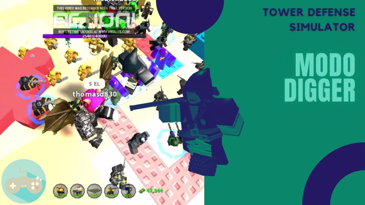 Derrotando al Grave Digger |Tower Defense Simulator| - YouTube