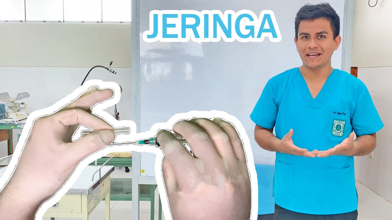 Cómo coger y usar una Jeringa - Fácil - YouTube