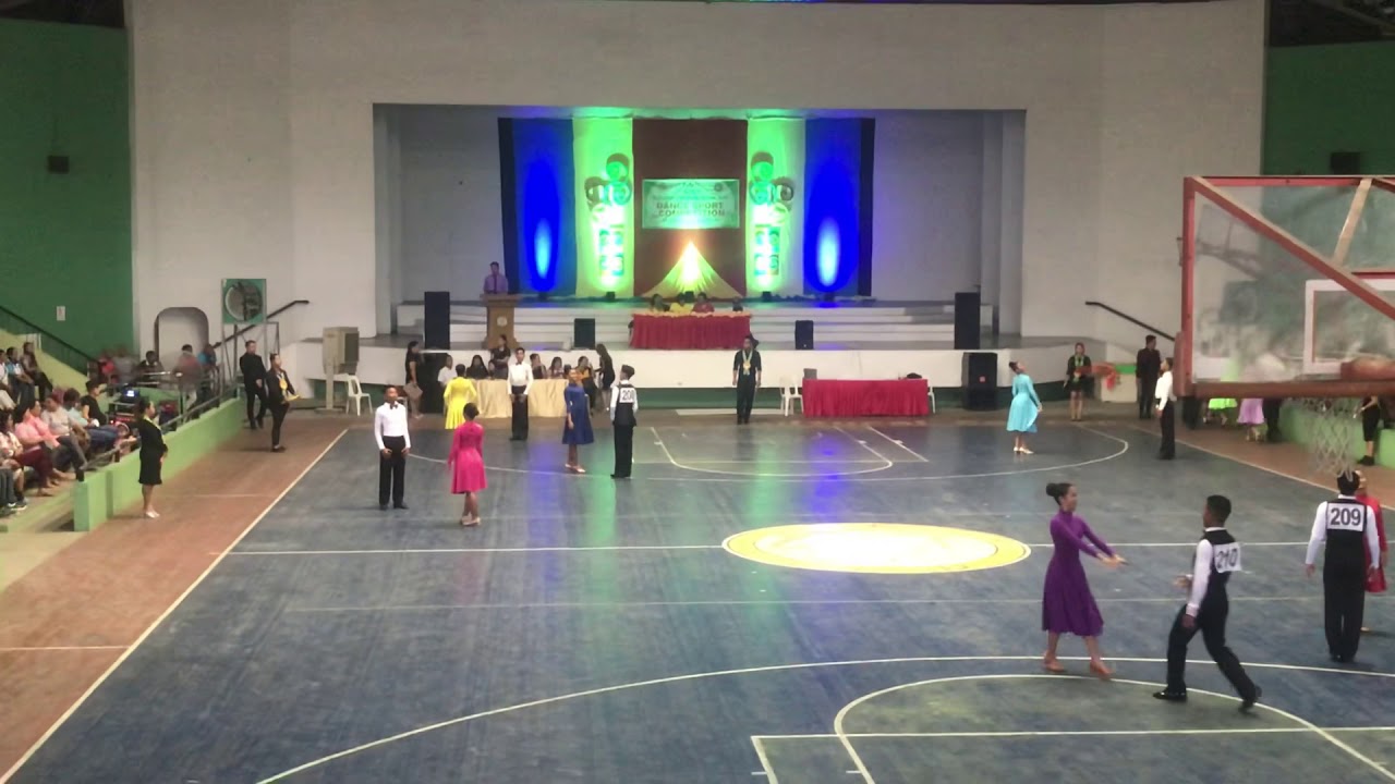 Dancesport Standard 3 - Aklan Provincial Meet 2019 - YouTube