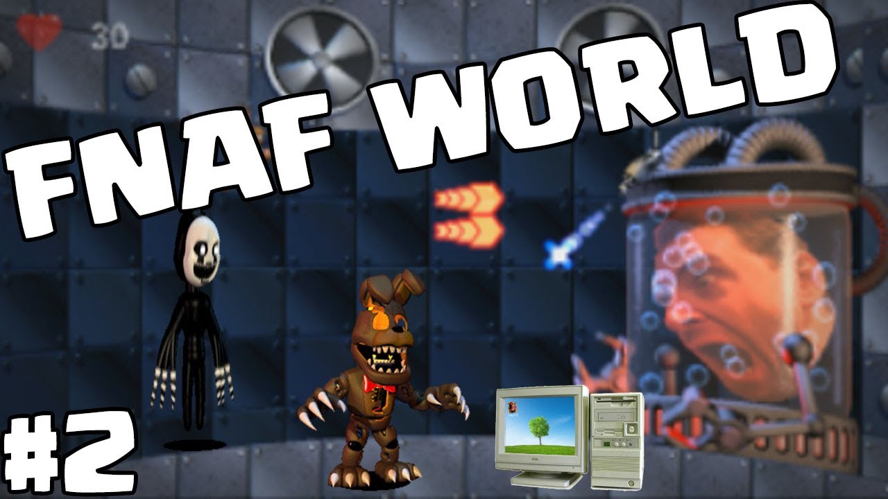 Novos Personagens e Minigames! | FNaF World #2 - YouTube