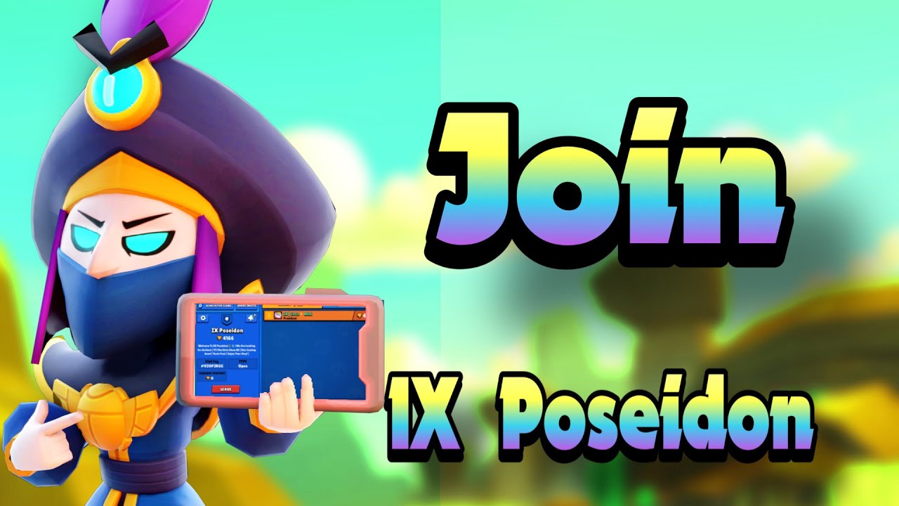 Join IX Poseidon!(My Club In Brawl Stars ^^) - YouTube
