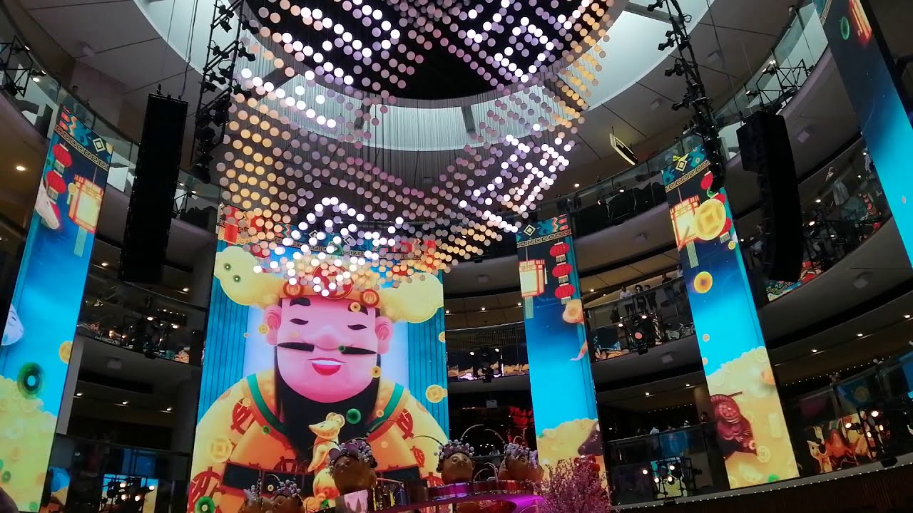 genting chinese new year lighting show - YouTube