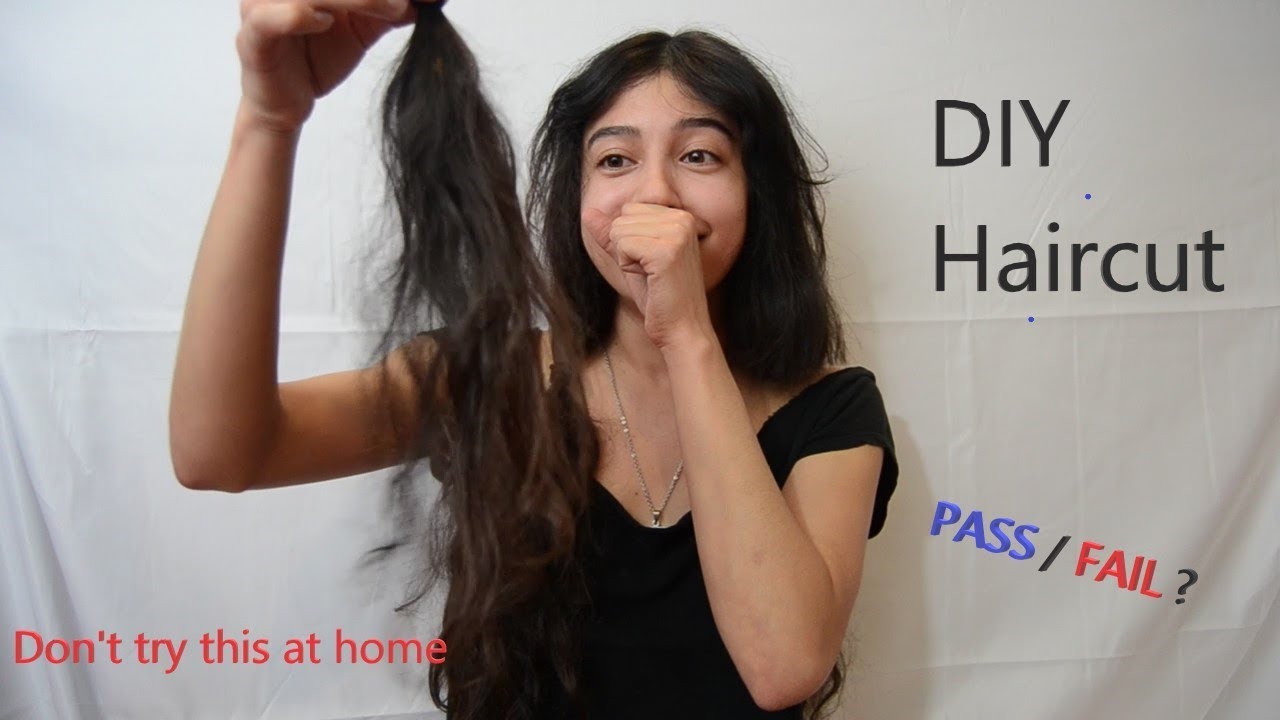 DIY Haircut Vlog - YouTube