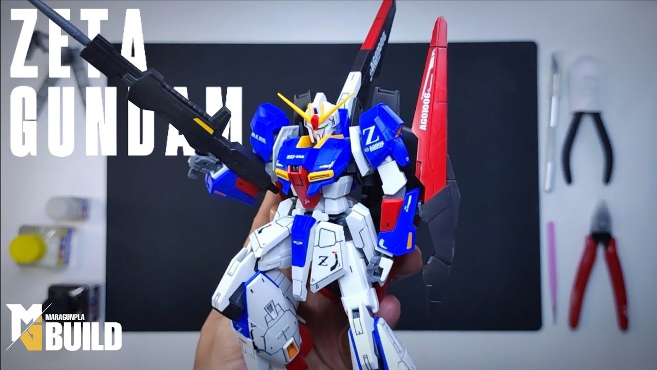 HG 1/144 ZETA GUNDAM | SPEED BUILD ASMR | BOOTLEG (JMS) - YouTube
