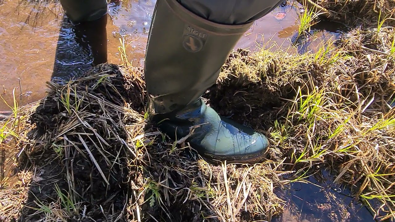 Aigle Parcours 2 grün Schlamm - YouTube