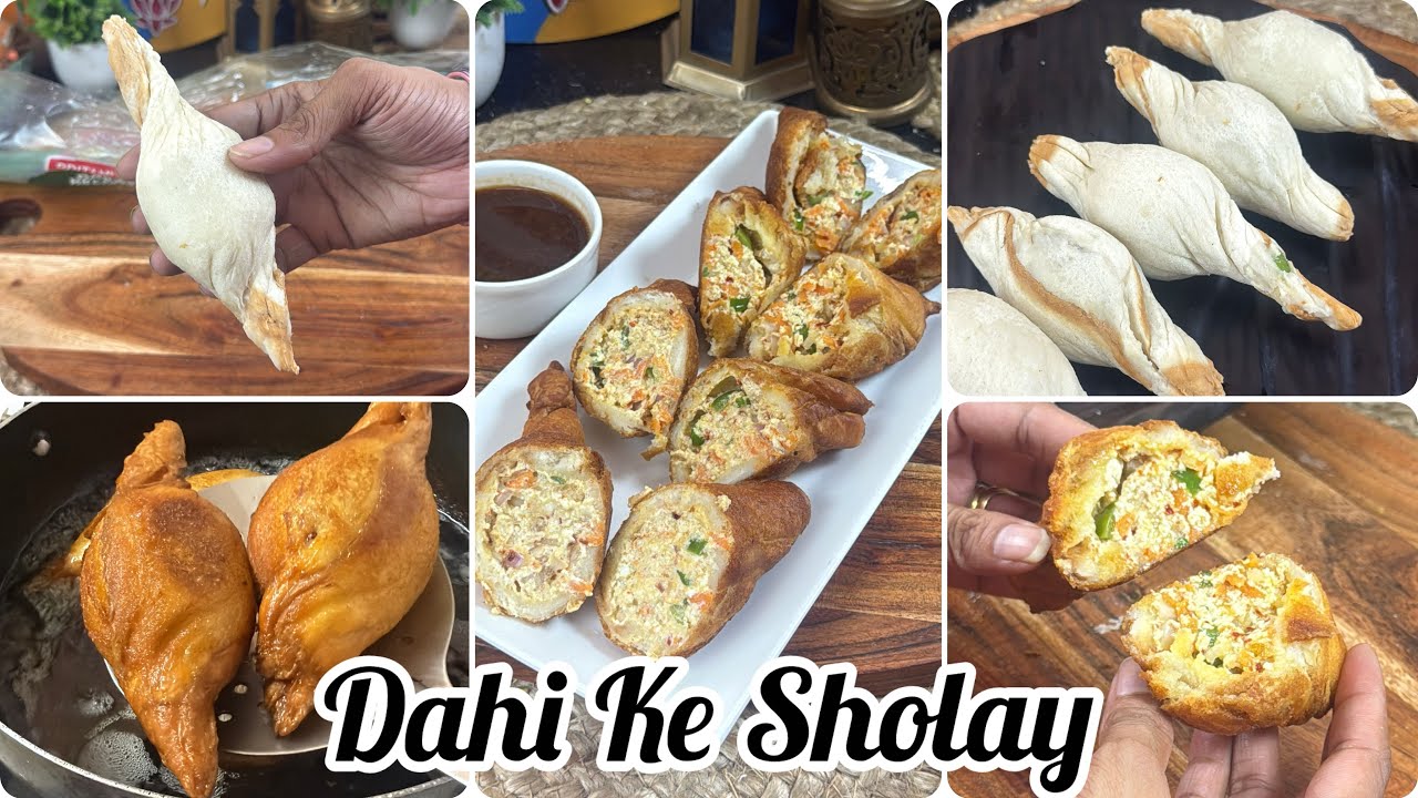 Dahi Ke Sholay | दही के शोले की आसान रेसिपी | How to make Dahi ke ...