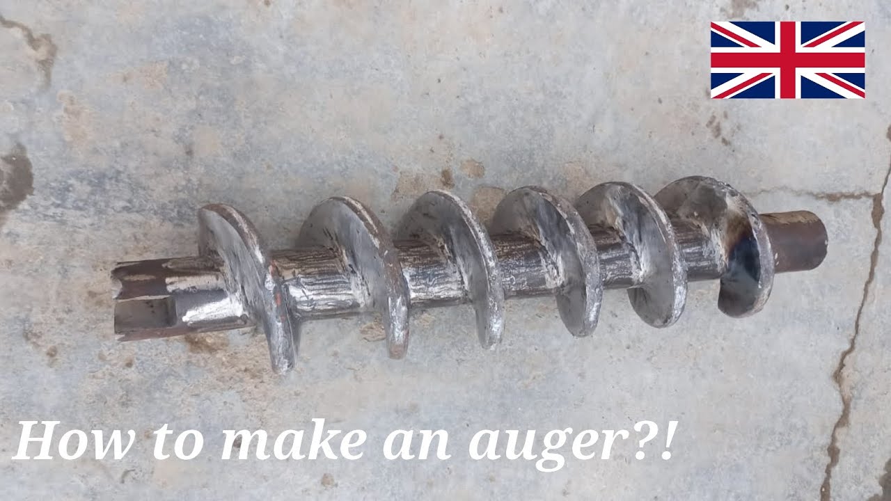 How to make an auger on your own?! - YouTube