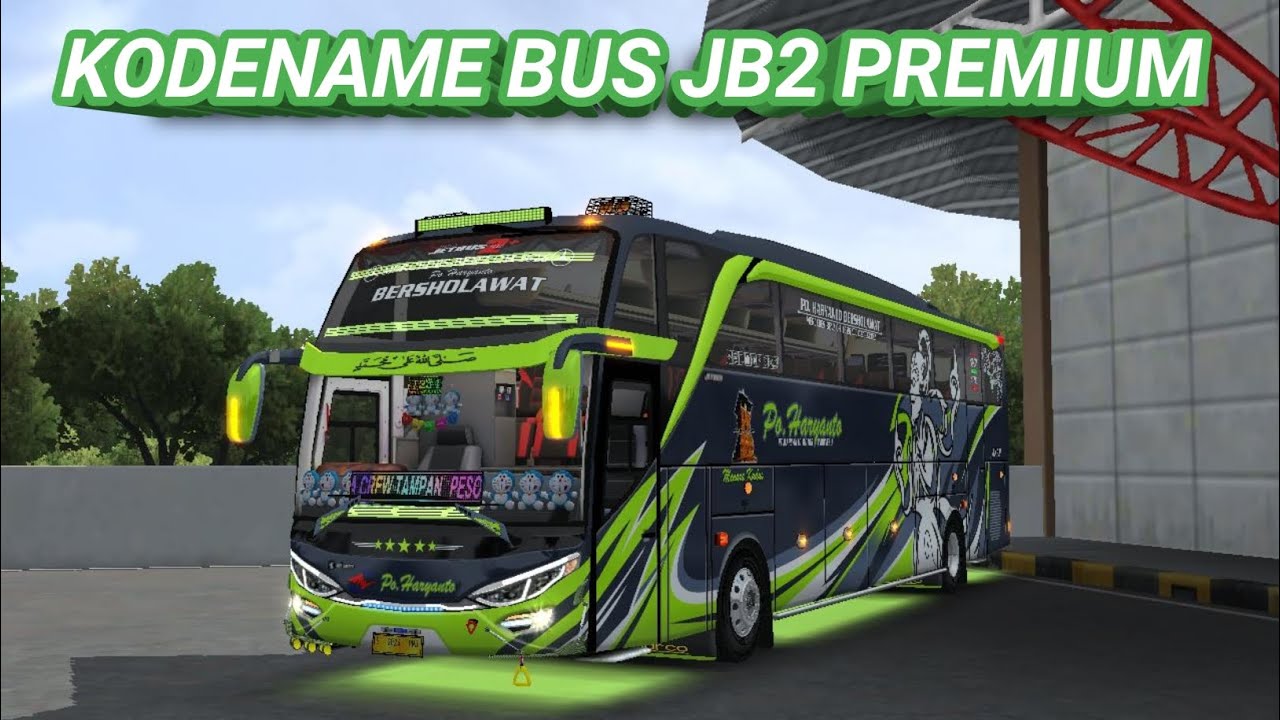 KODENAME BUS JB2 PREMIUM BUSSID 4.2 - YouTube