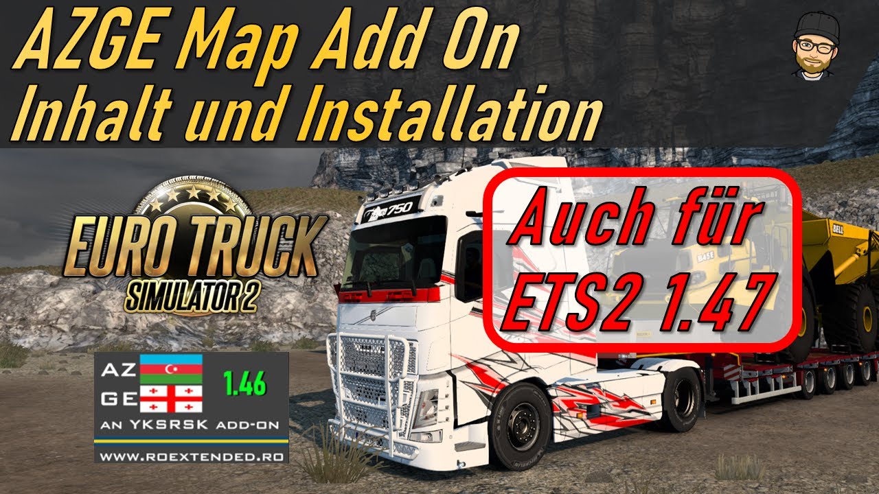 ETS2 AZGE Map | Inhalt und Installation | Tutorial - YouTube