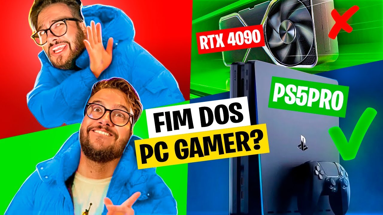 PS5 PRO vai ACABAR com o PC GAMER? PLANTÃO DOS GAMES #92 ft. @Damiani ...