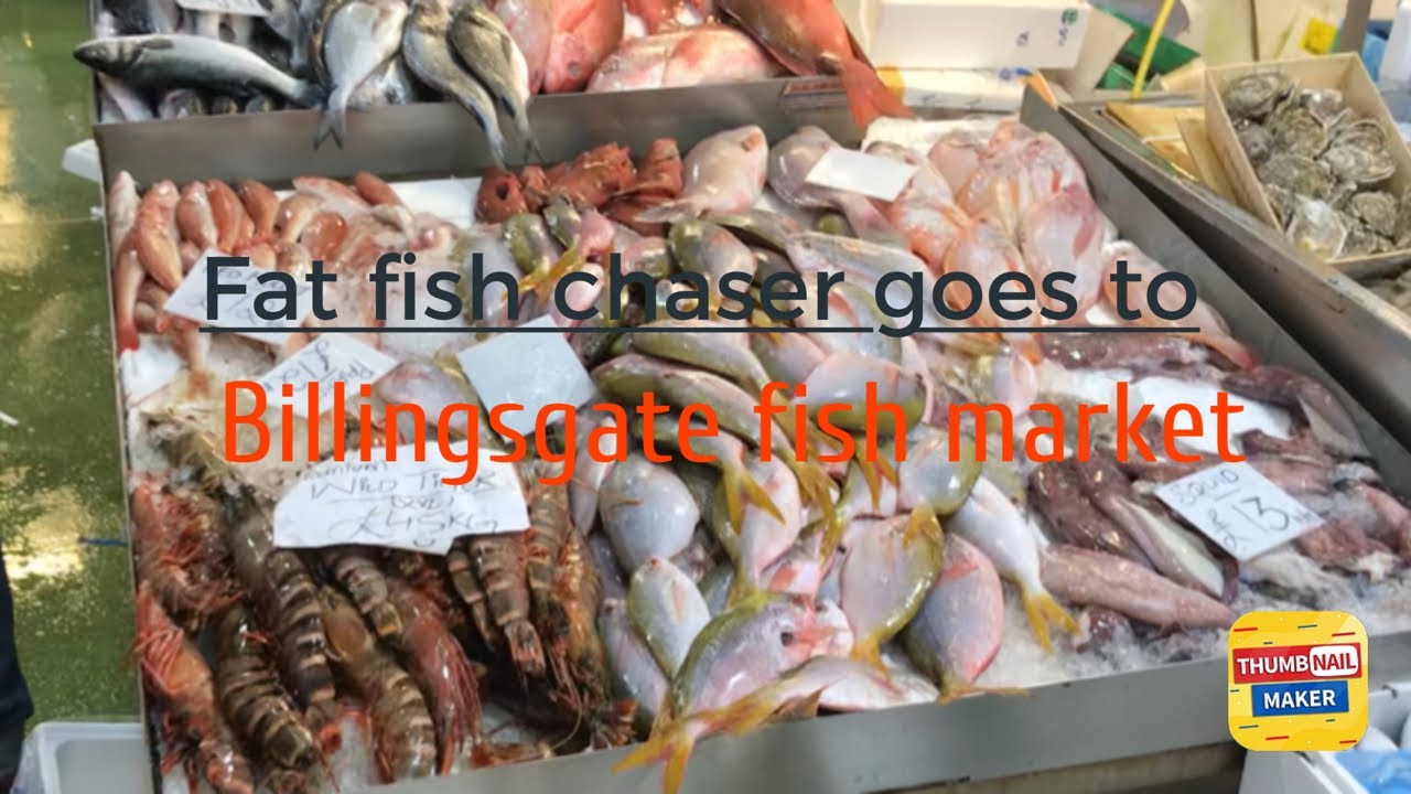 Billingsgate fish market seafood at its finest in London - YouTube