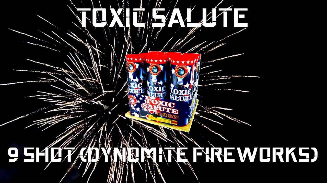 Toxic Salute 500g NOAB (Dynomite Fireworks) - YouTube