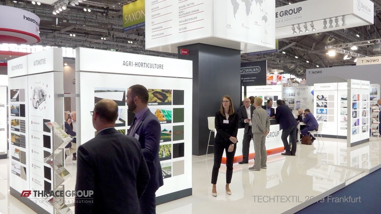 Video stand THRACE GROUP · TECHTEXTIL 2019 Frankfurt · iStandVideo - YouTube