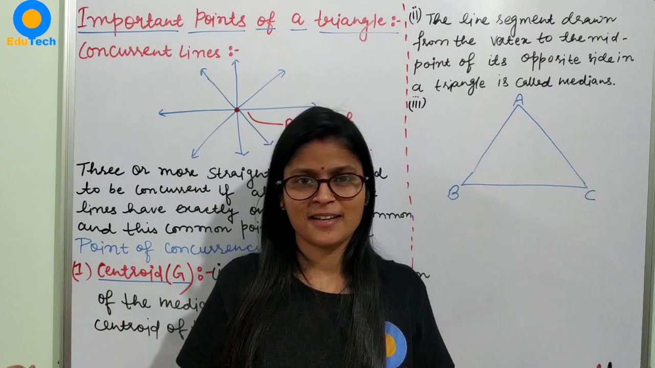 Proof of Centroid of triangle, Median, Coordinate Geometry class 11 ...