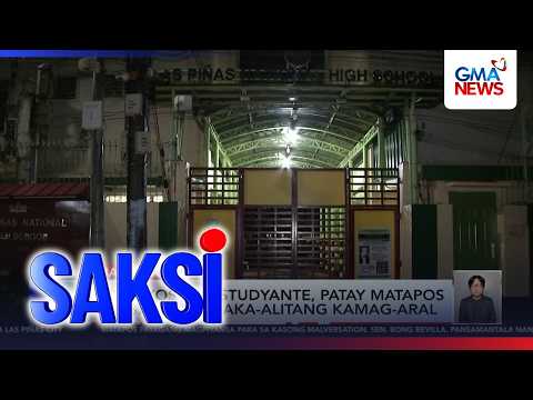 13-anyos na estudyante, patay matapos saksakin ng nakaalitang kamag-aral | Saksi