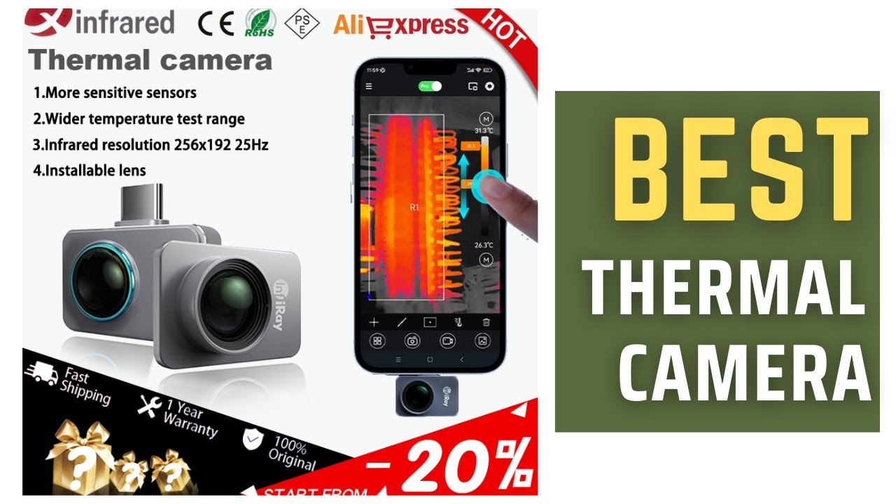 Best Thermal Camera | InfiRay P2 Pro Thermal Imager Camera Review - YouTube