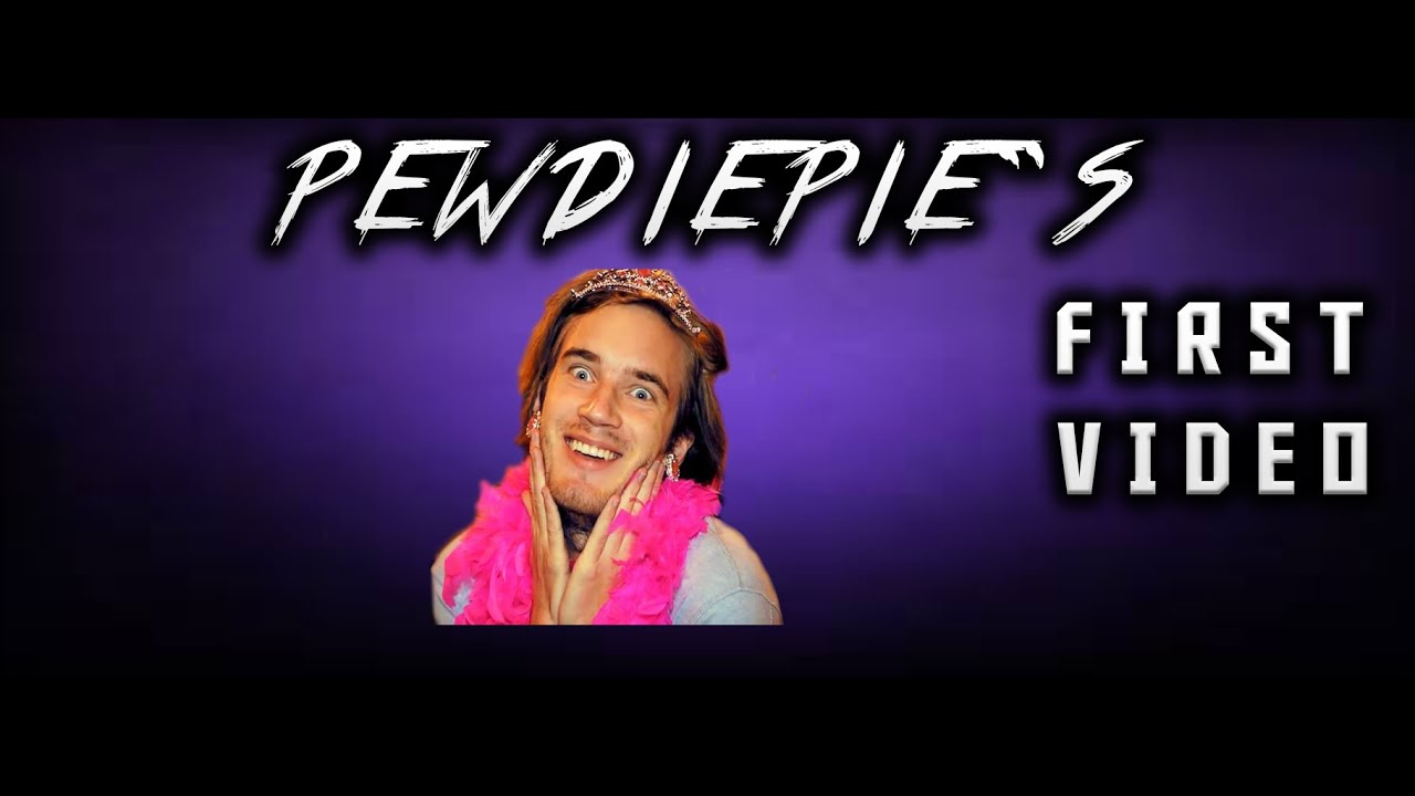 PewDiePie's First Video | Minecraft Multiplayer Fun - YouTube