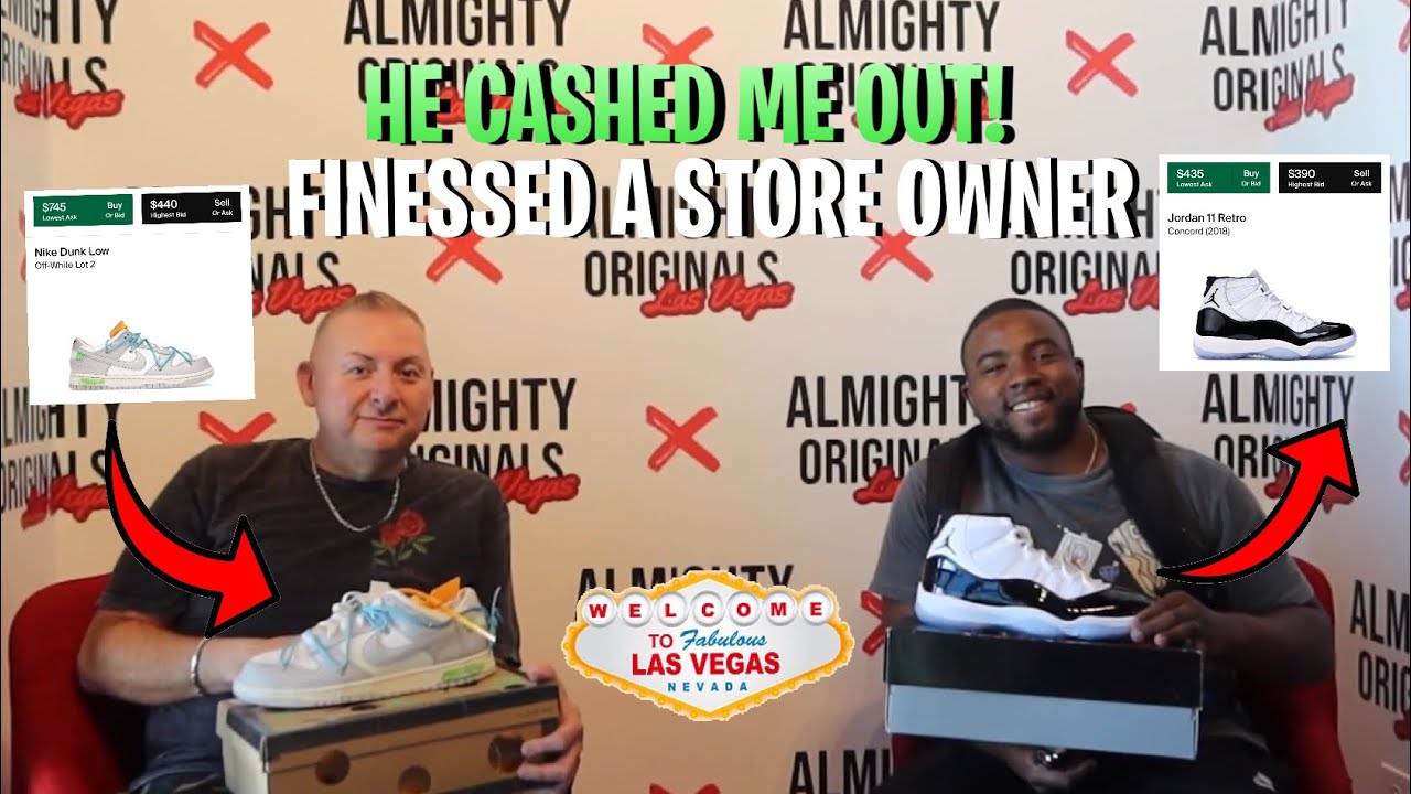 VISITING THE NEWEST STORE ON THE LAS VEGAS STRIP “ALMIGHTY ORIGINALS ...