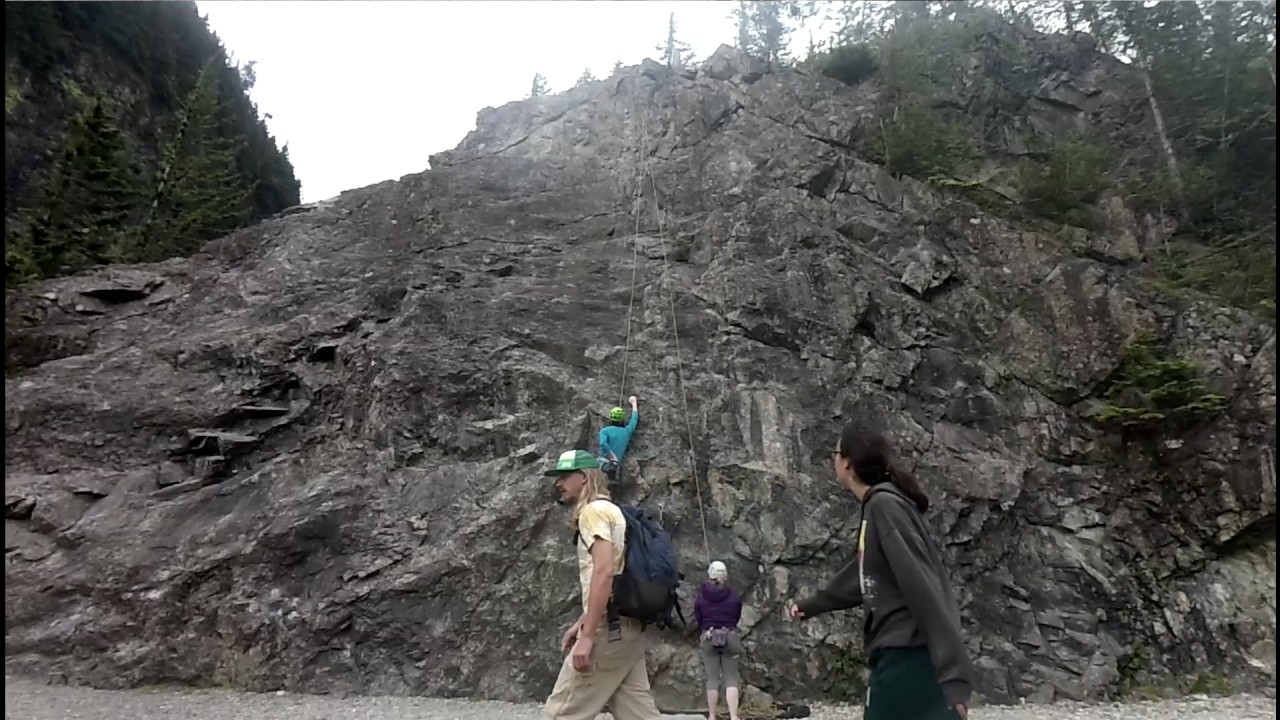 Climbing at Exit 38 - Unnamed Route - YouTube