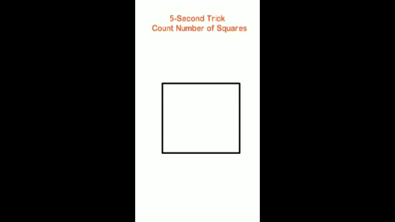 How To Count Number Of Square reel shorts shortsvideo maths How To Count Number Of Square reel shorts shortsvideo maths