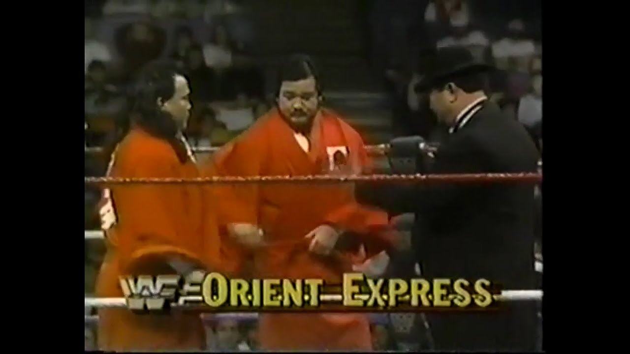 Orient Express vs Jim Powers & Pez Whatley Wrestling Challenge March ...