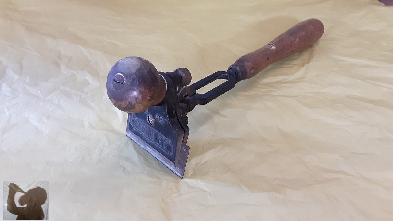 Stanley No. 82 Scraper Restoration - YouTube