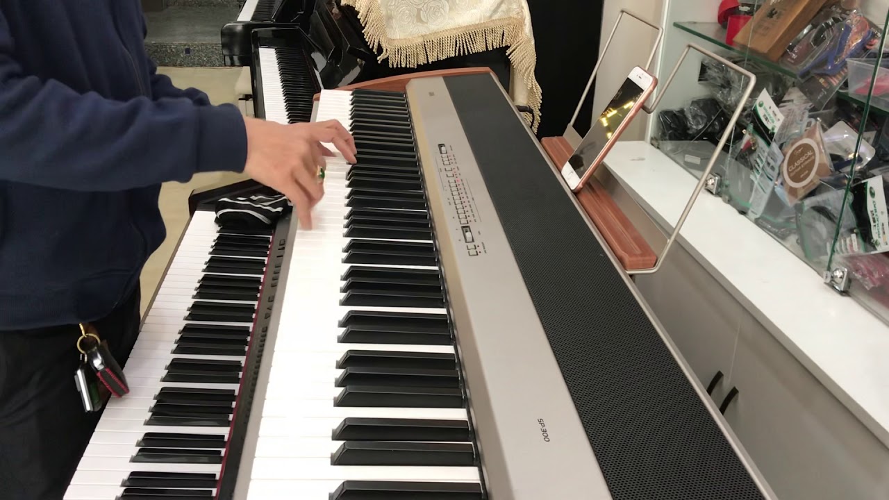 Diễm Xưa- Korg SP300- Hoàng Phát Piano - YouTube