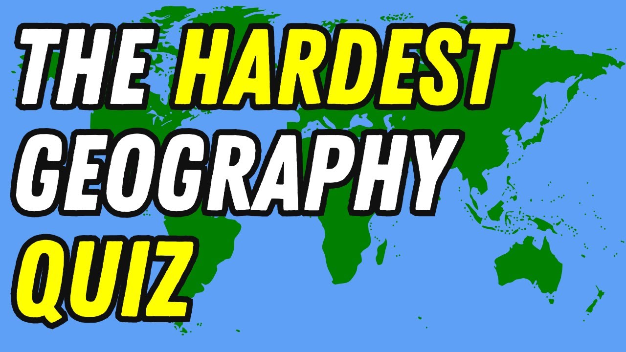 CAN YOU PASS THIS TOUGH WORLD GEOGRAPHY QUIZ? - YouTube