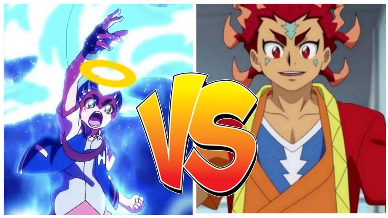 RUBBER RECOIL! KING HELIOS VS RED BRAVE VALKYRIE! BEYBLADE BURST BU ...